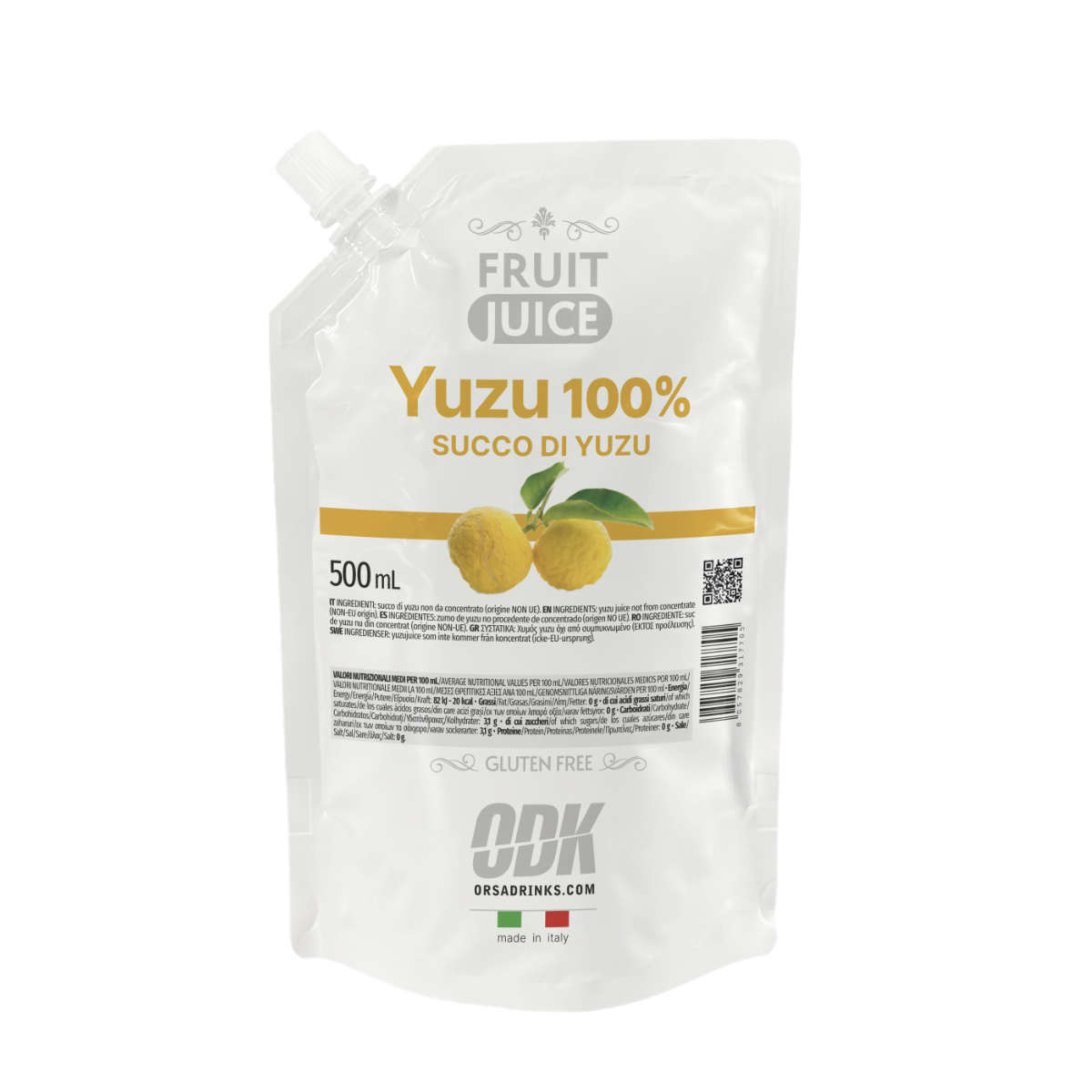 Succo di Yuzu 100% - Orsadrinks - ODK